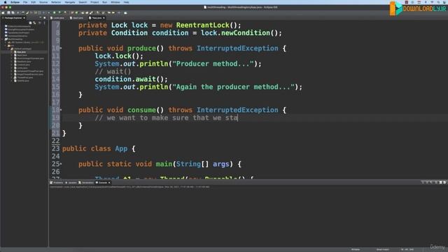 24 - Producer consumer with locks