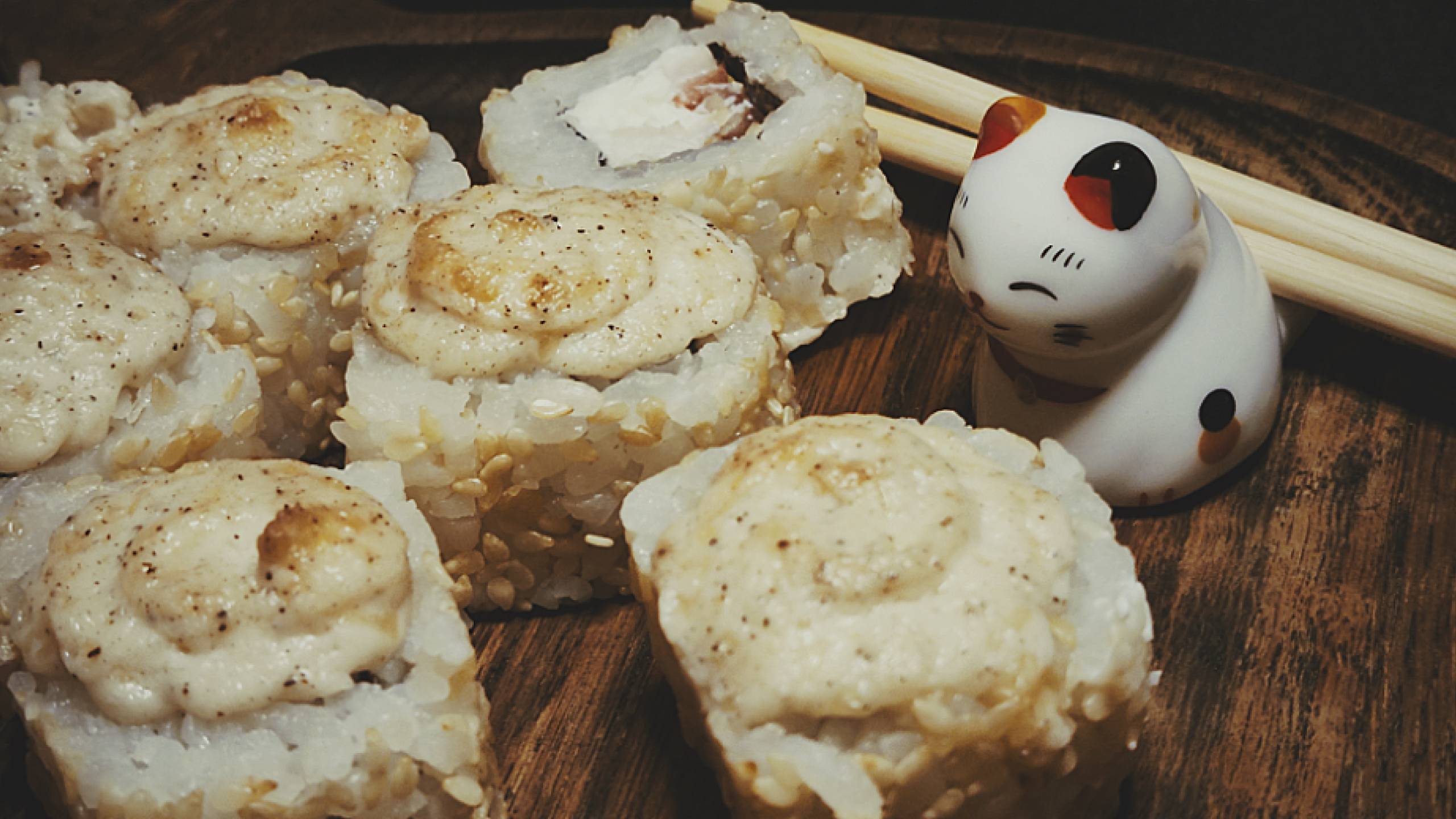 🍣🍣 🍣 АСМР • Итинг роллов • Мукбанг • Едим суши