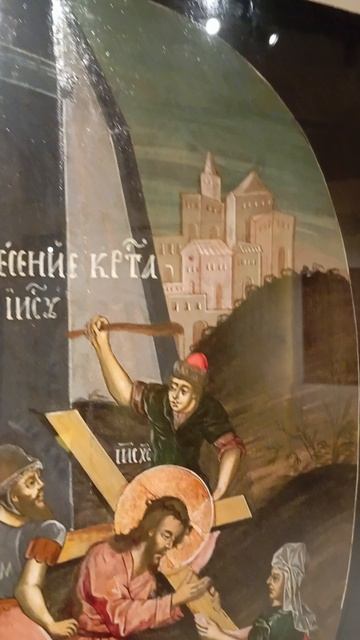 Несение Креста. Из цикла Страсти Христовы. Начало XVIII.