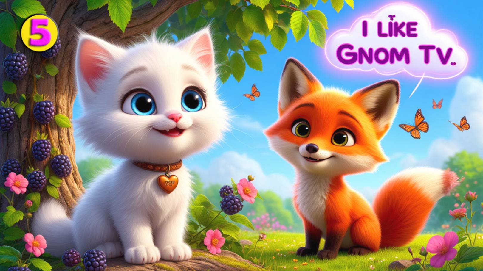 Котенок Мур: "Встреча с Лисенком"