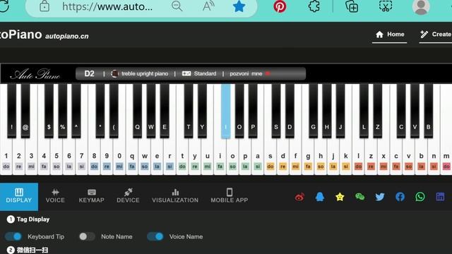 Мелодия на фортепиано или синтезаторе  "Позвони мне позвони"