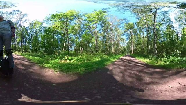 4 августа 2025 Санкт-Петербург. Поездка на моноколесе. Видео 360 градусов