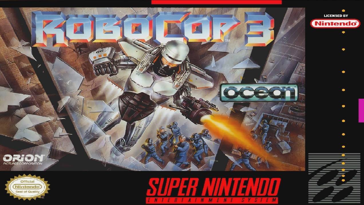 RoboCop 3 (SNES) Полное прохождение