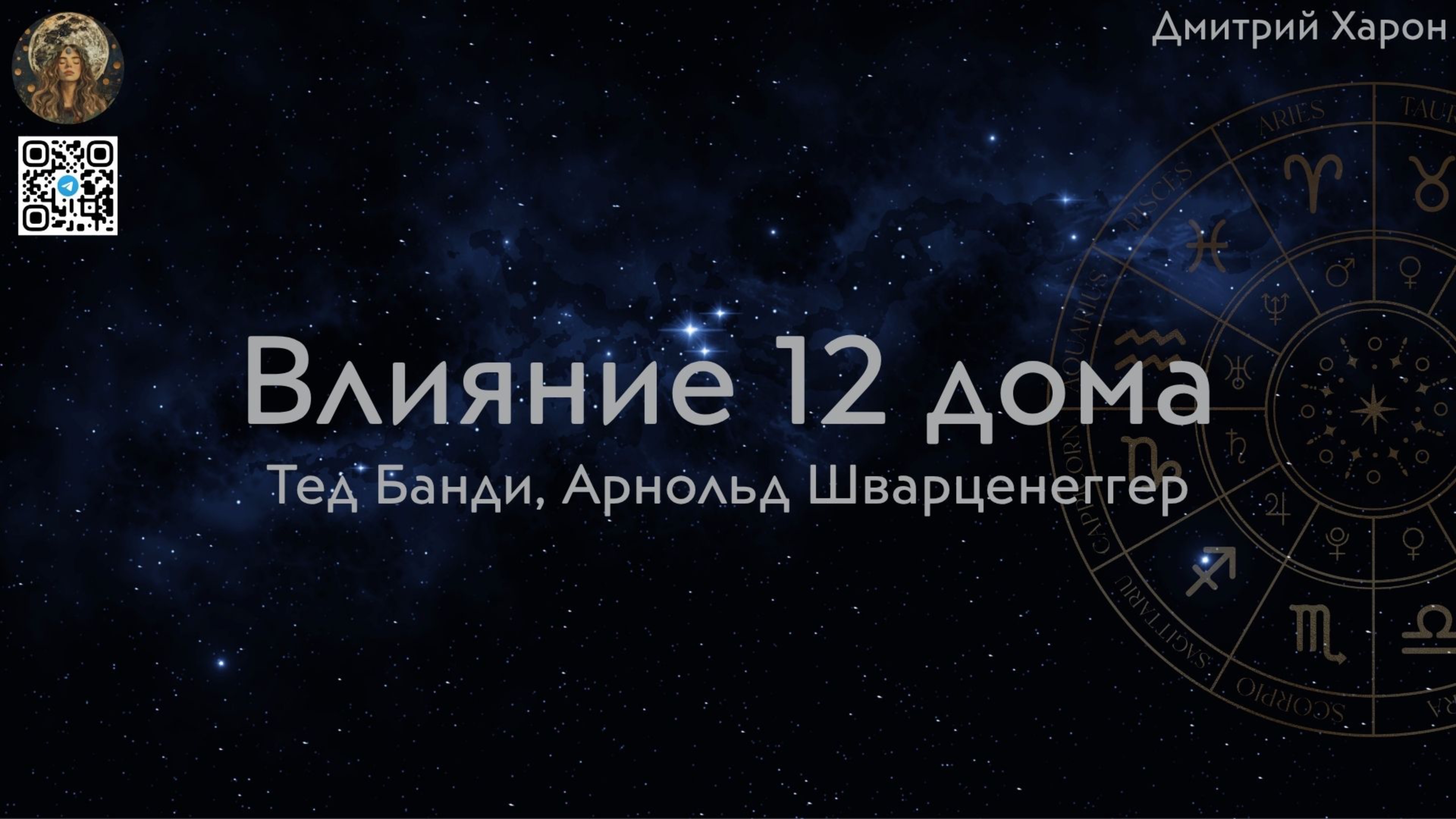 Влияние 12 дома на личность (Тед Банди, Арнольд Шварценеггер)