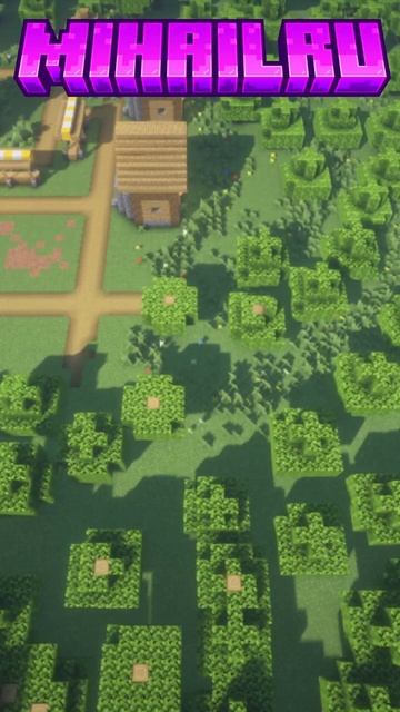 Улучшение деревни в майнкрафт #1