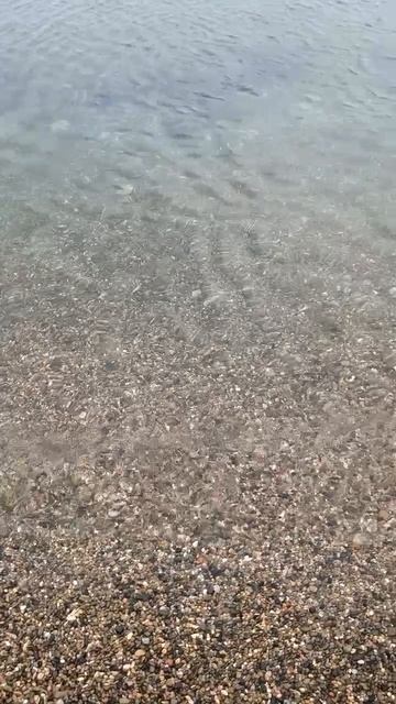 Морская вода прозрачная. Кабардинка