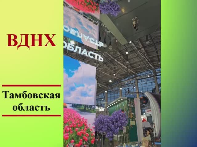 ВДНХ. Тамбовская область, Выставка Россия 2024.