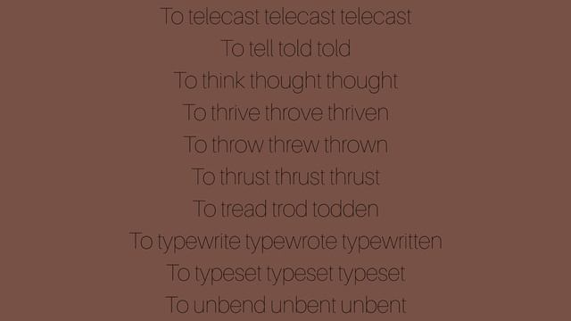 Неправильные Глаголы Часть 33 Irregular Verbs Part 33