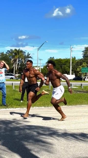 ishowspeed против чемпиона по бегу