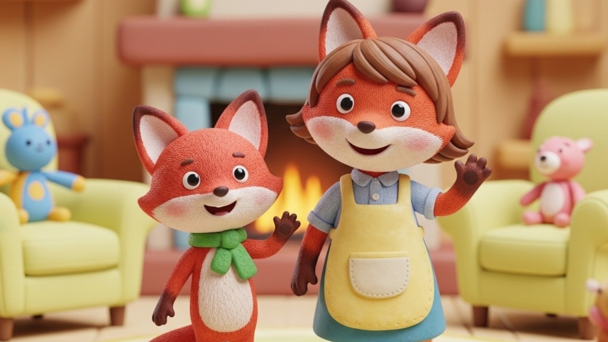 Лисёнок Фино. Сказка 2 : Фино сказал неправду и всё запутал