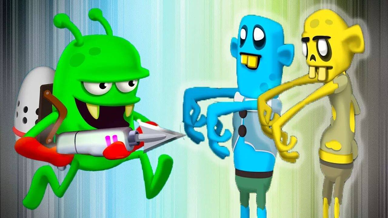 Охотник на зомби #1 Веселая игра про ловцов зомби. Zombie catchers