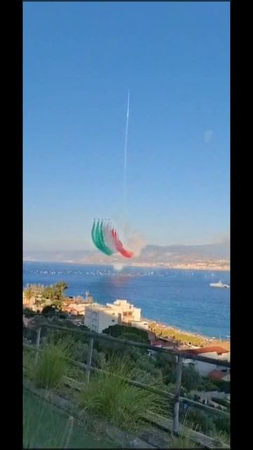 Пилотажная воздушная группа Freccie Tricolori