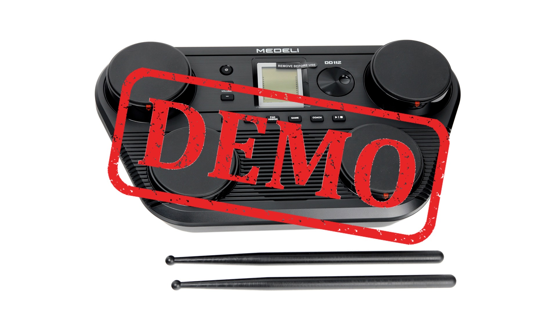 Цифровой барабан MEDELI DD112 - демонстрация звучания