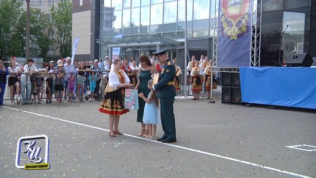 День города. Парад семей военнослужащих. 2025.