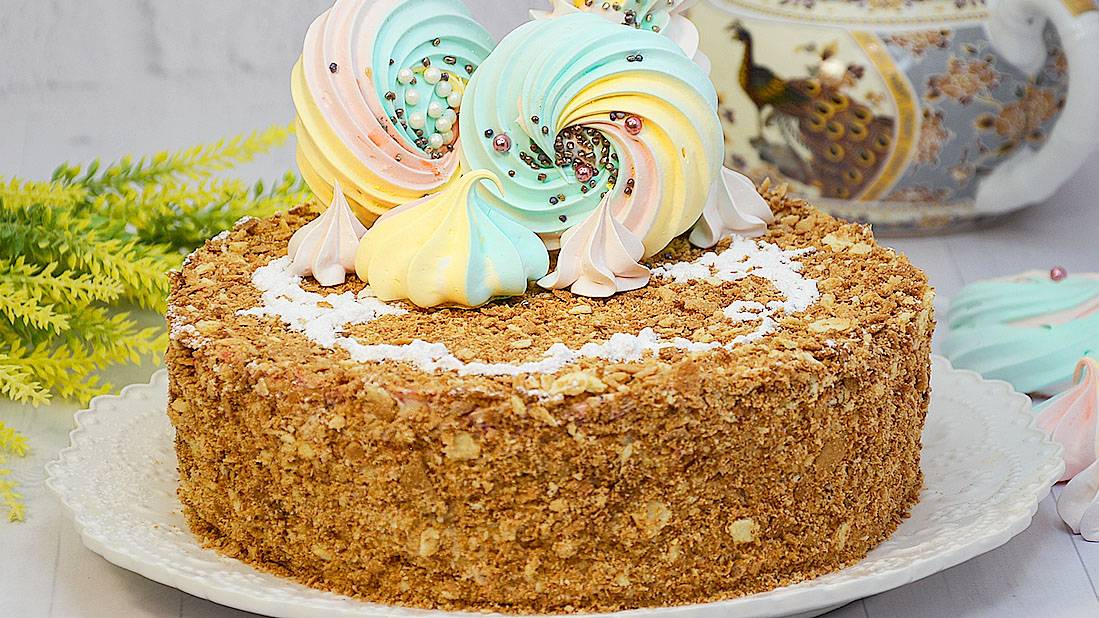 🔸 СТЁПКА-РАСТРЁПКА: Легендарный торт по советскому рецепту, который влюбляет с первого кусочка! 🍰