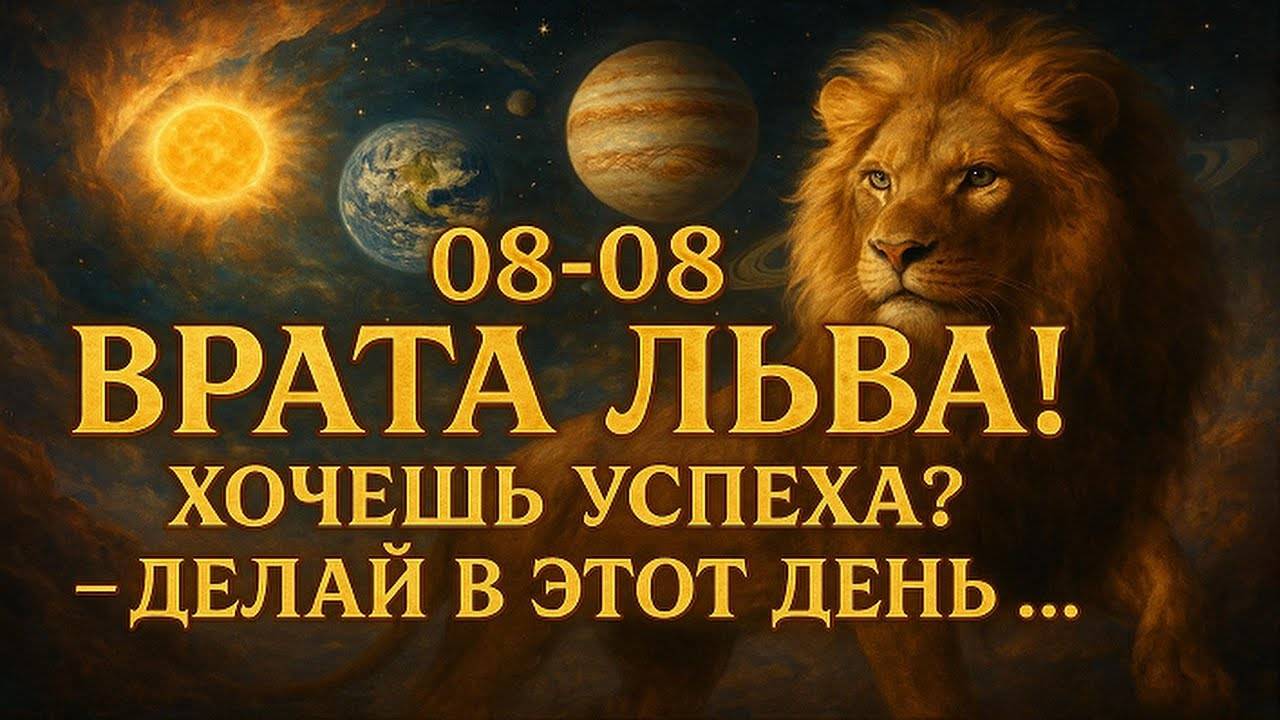 08.08 — День Силы! Что принесут Врата Льва?