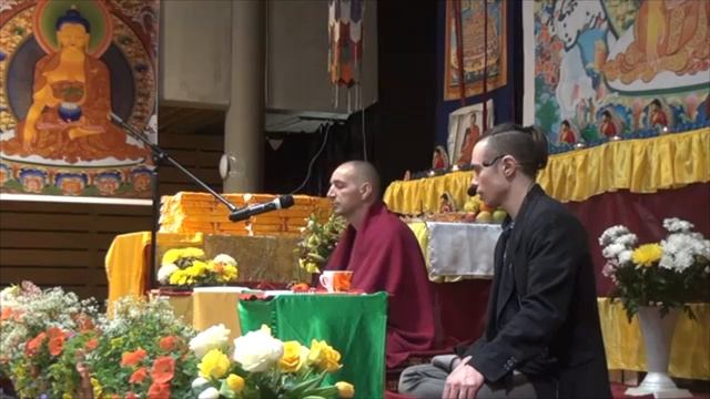 Медитация на Будду Шакьямуни с предварительными практиками. Дост. Оливье Росси. Москва, 2017