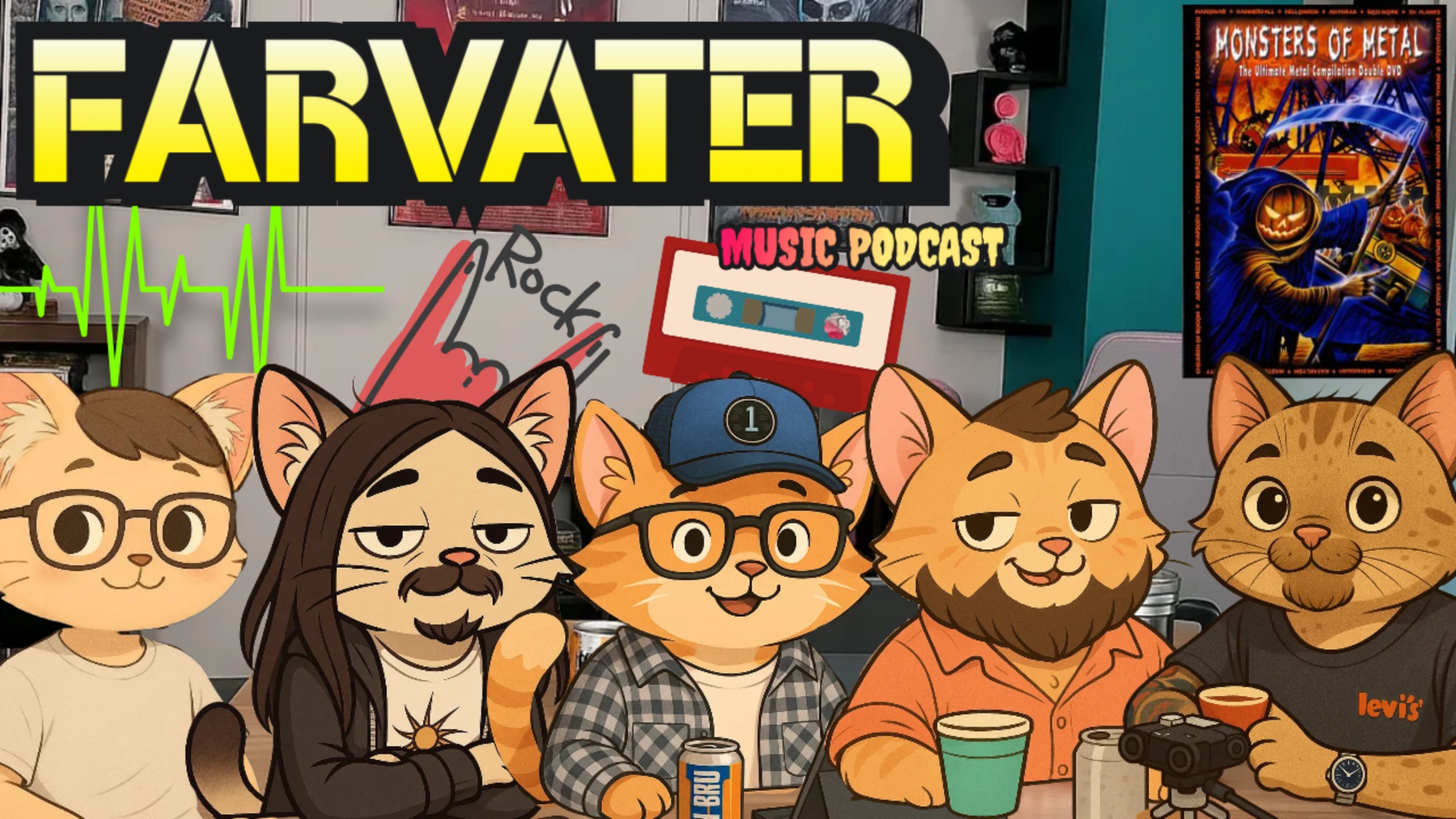 ФАРВАТЕР. Выпуск № 34. 27.07.2025.  в гостях почти весь RETROIT. MONSTERS OF METAL. Часть 1.3