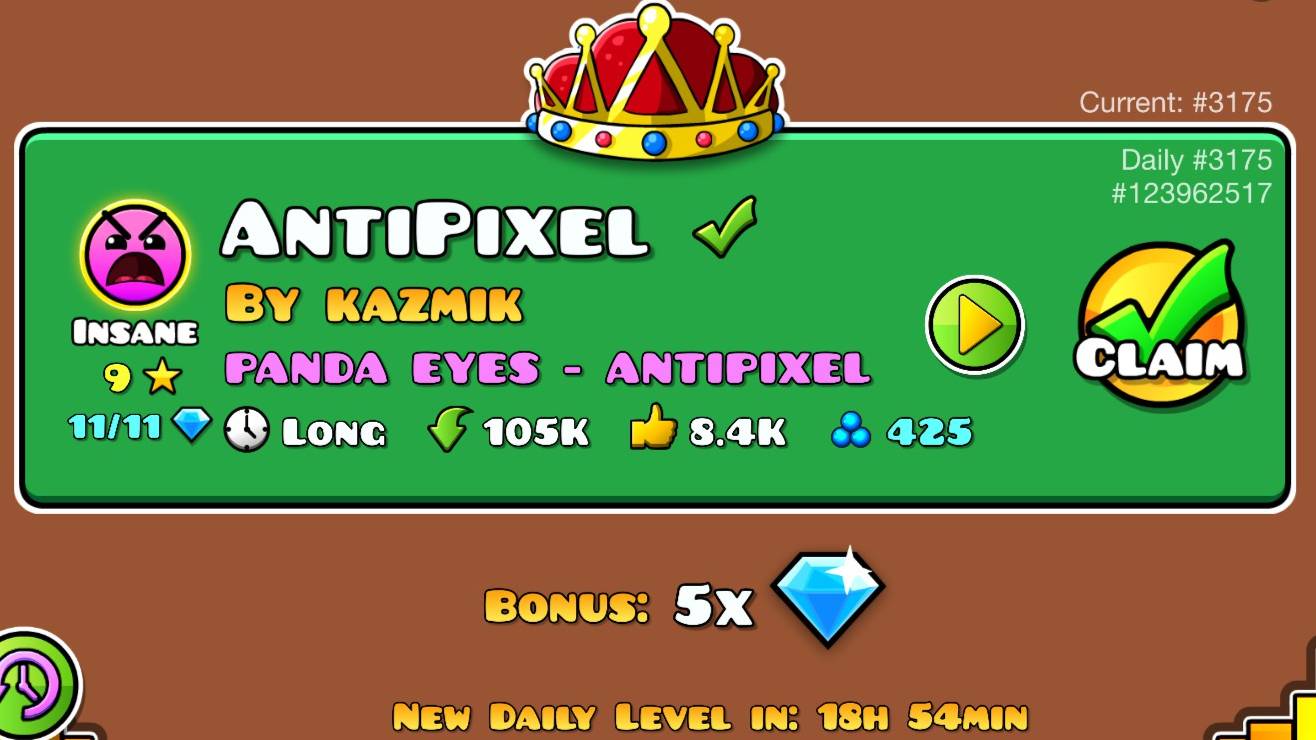 ANTIPIXEL - очень красиво, но я его НЕНАВИЖУ! |Geometry dash