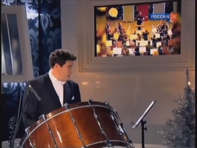 Андрей Семёнов. Концертино для большого барабана с оркестром. Солист Денис Мацуев