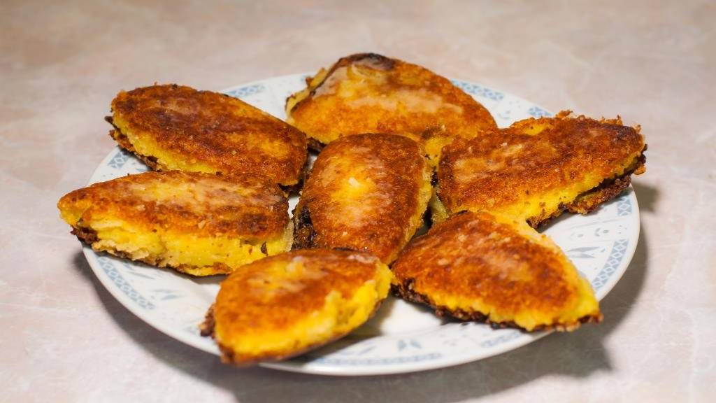 Зразы с грибами постные