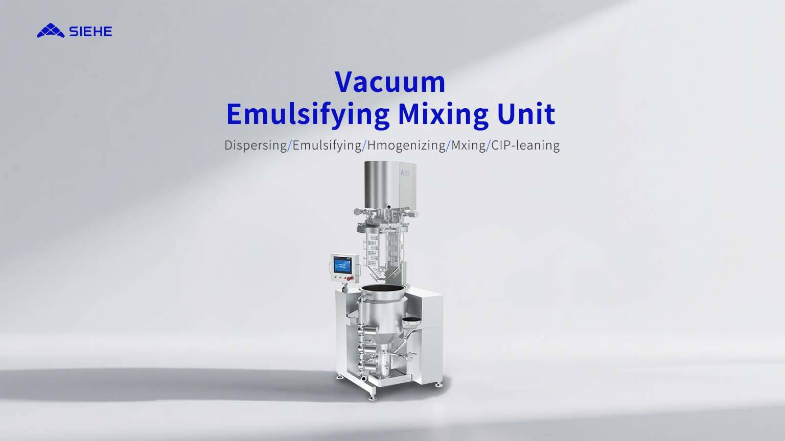 Вакуумный эмульгирующий смесительный агрегат - Компания SIEHE