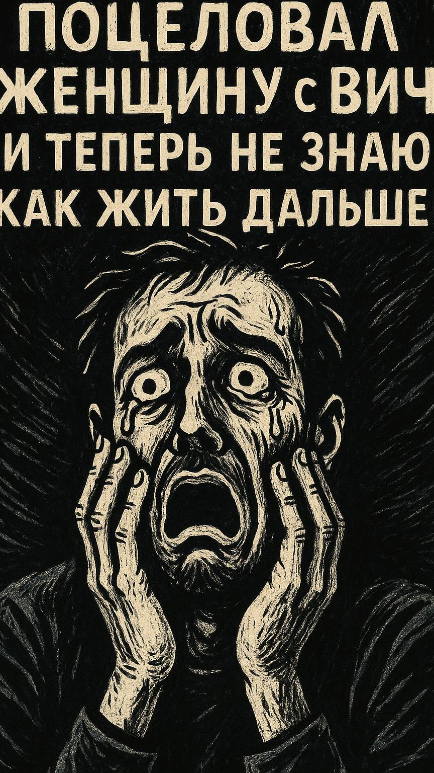 Поцеловал женщину с ВИЧ и теперь не знаю как жить дальше.