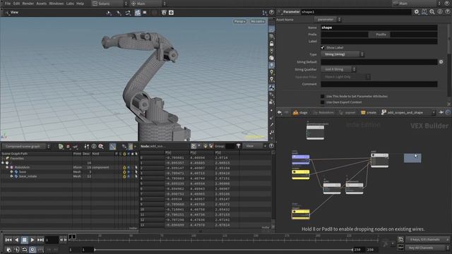 Building Components in SOPs Hierarchies and KineFX
