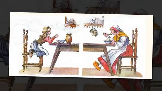 Сказка Братьев Гримм «Сладкая каша»