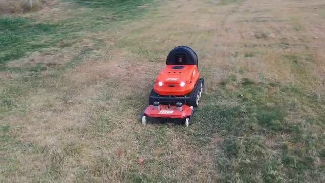 Работа с косилкой