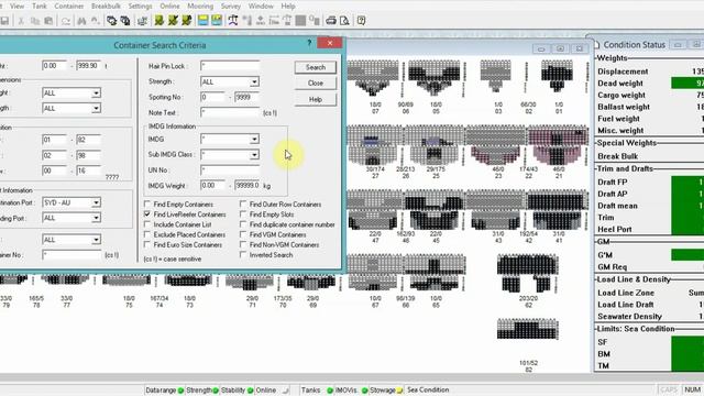LOADSTAR LESSONS. PRINTING DISCHARGING PLAN, REEFERS, OOG AND DG