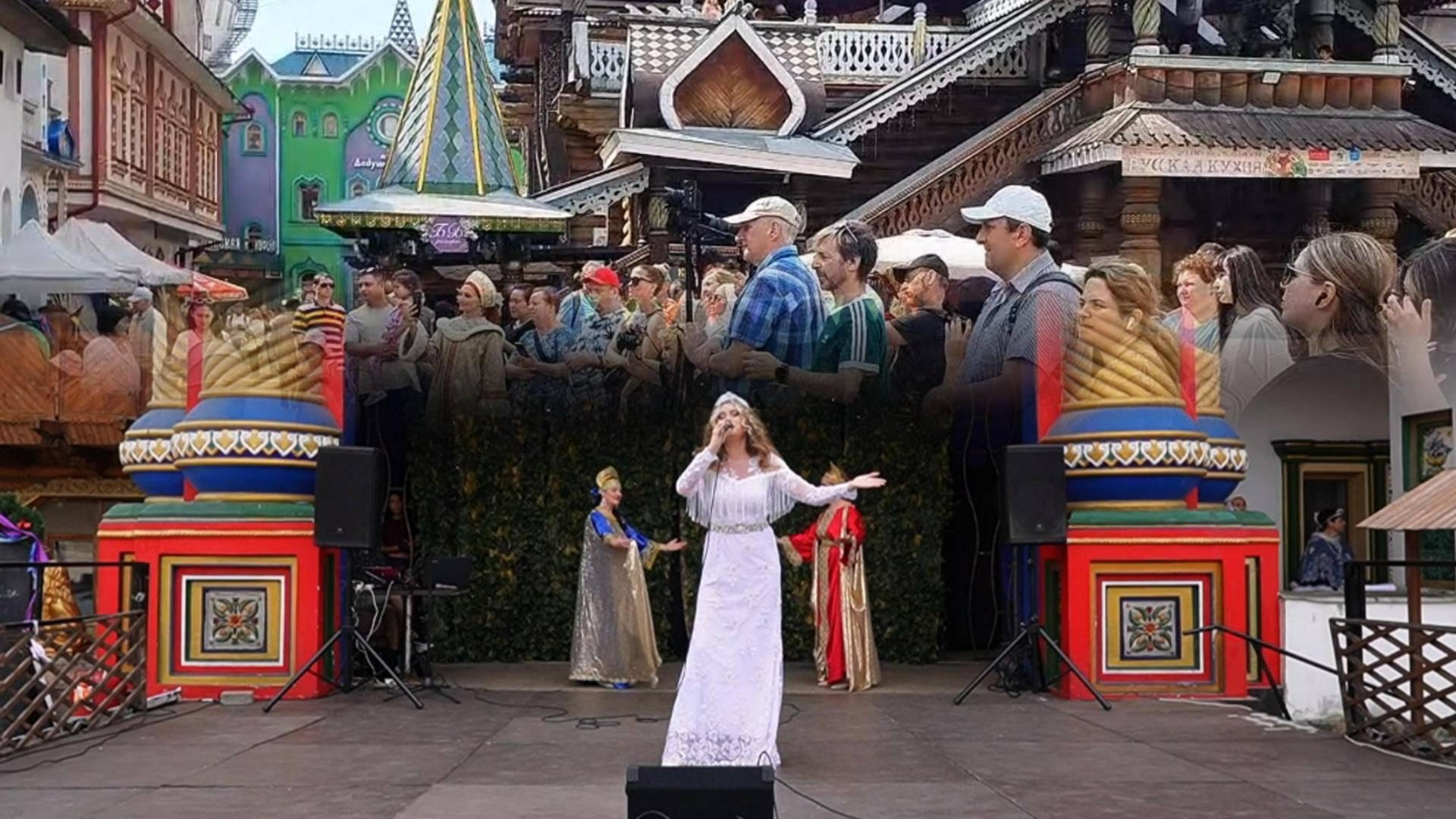 Сказка про Деву Весну на концерте Ольги Золотой в Кремле в Измайлово