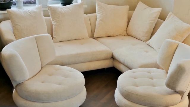 Мебельная ткань RelaxCollection. Волшебный диван Лилии в ткани с легким уходом