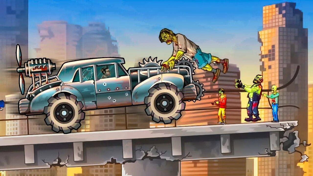 Earn to Die 2 #2 Игра про машинки и зомби. Спасайся от зомби на тачке!