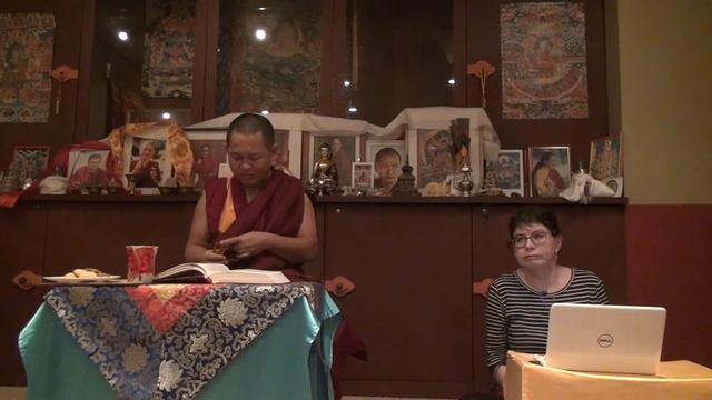 Геше Дакпа Джампа. БП. Модуль «Средний ламрим. Випашьяна». Занятие 4 —  01.11.2017