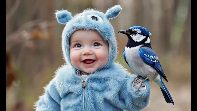 красивая птичка