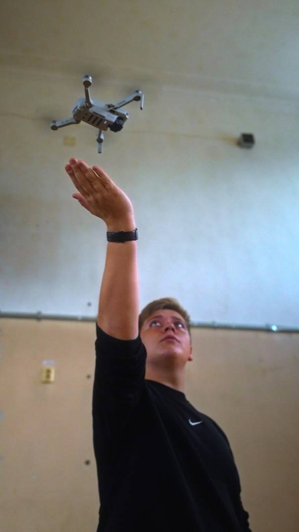 Полёты на дроне. Практика