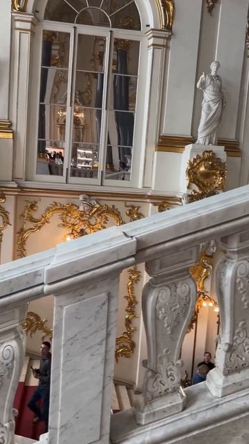 Эрмитаж. Иорданская лестница #санктпетербург