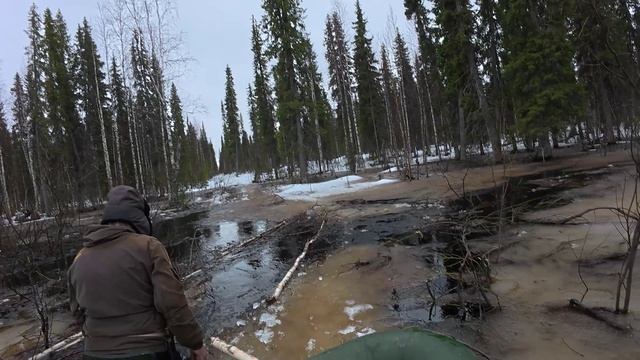 Последний день охоты и тяжёлое возвращение домой.