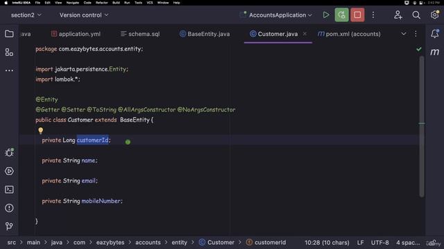 11. Writing Spring Data JPA entities & repositories to interact with DB tables