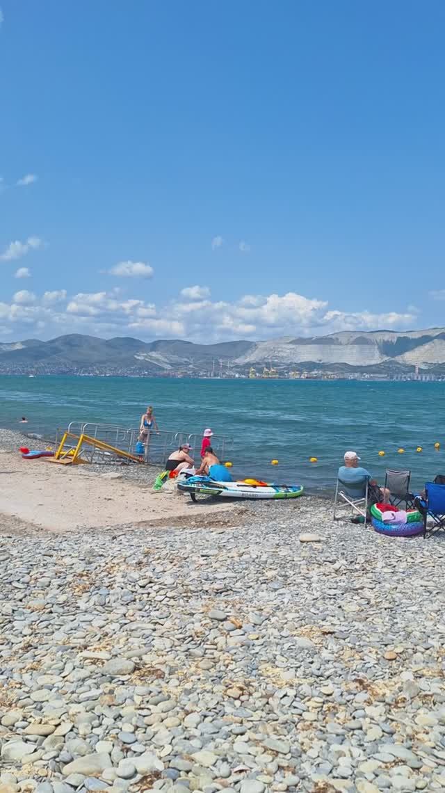 Пляжи Новороссийска. Суджукская коса.