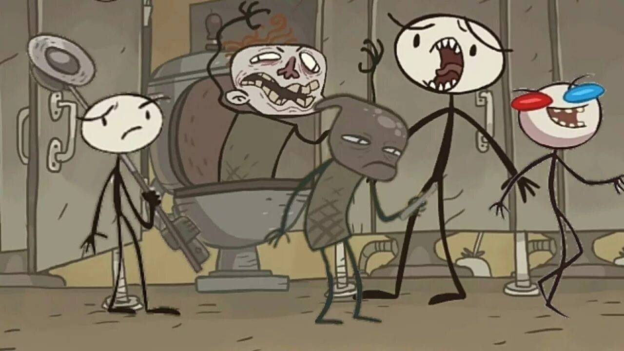 ОЧЕНЬ СТРАННЫЕ НЕУДАЧИ! Веселая игра Troll Face Quest Unlucky от Димы.