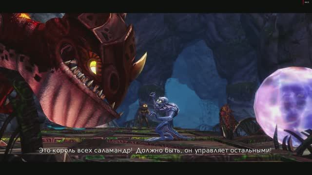 Overlord 2 #12 Прохождение Сбор осколков сердца башнии и его зарядка-Уничтожение Короля Саламандр