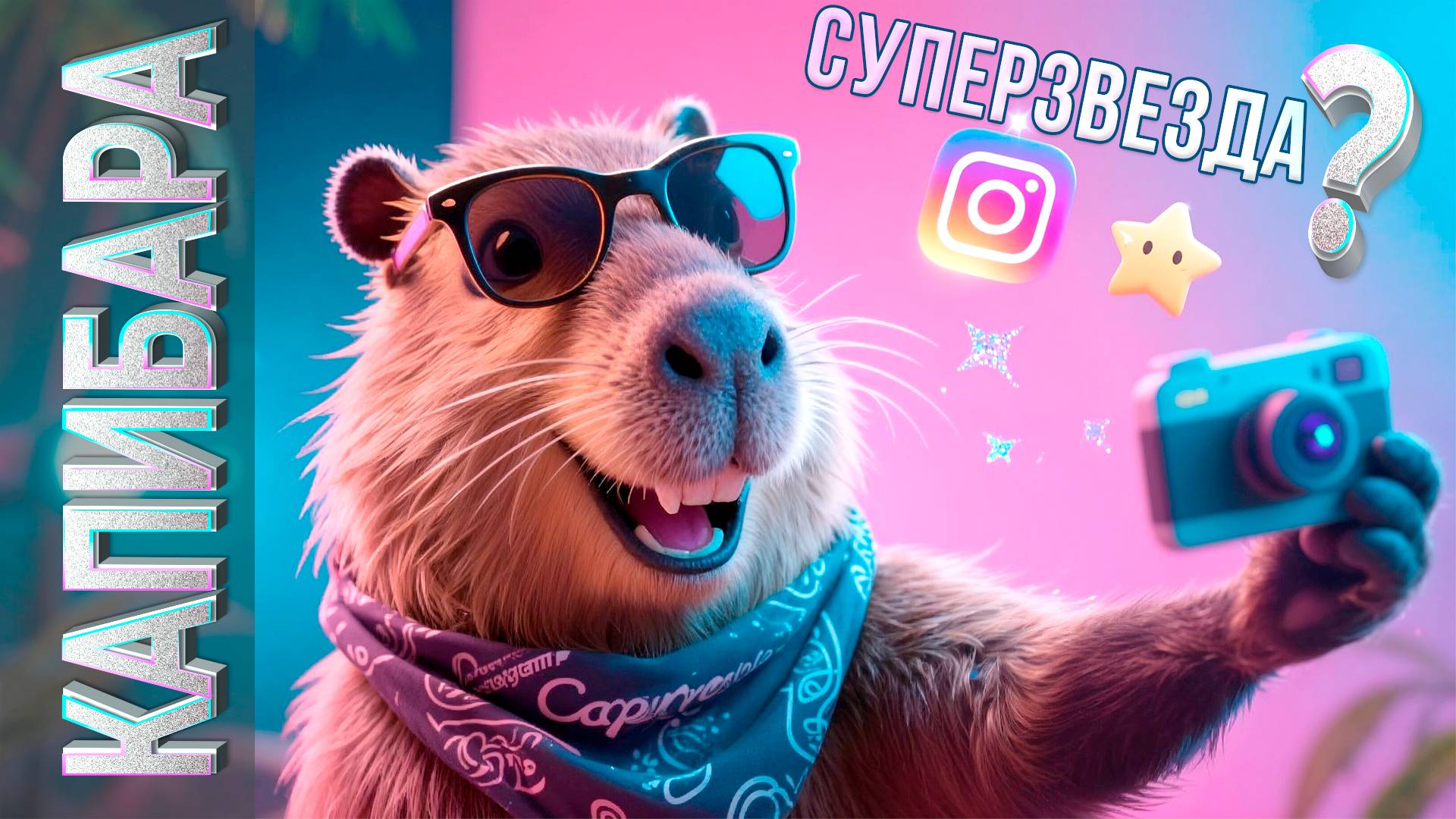 КАПИБАРА - Суперзвезда! Почему ВСЕ без ума от этой зверюшки?