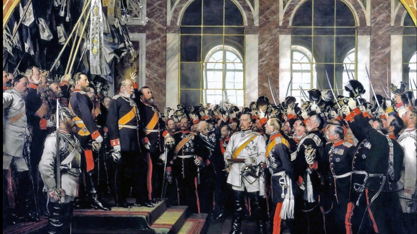 Дуэт обледеневший страну. Объединение Германии.