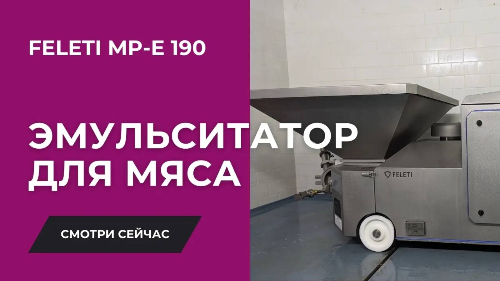 Обзор работы эмульситатора FELETI