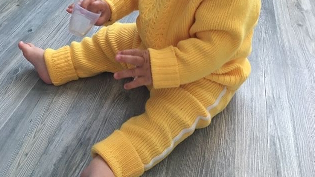 Лампас на вязальной машине/соединение деталей