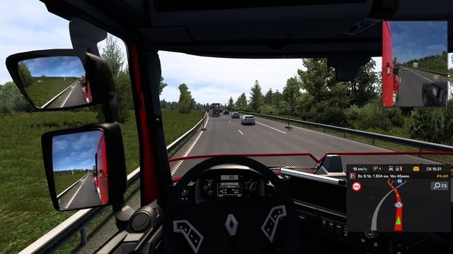 Euro Truck Simulator 2. (Инсбурк-Понти-ди-Сор. 2318км)