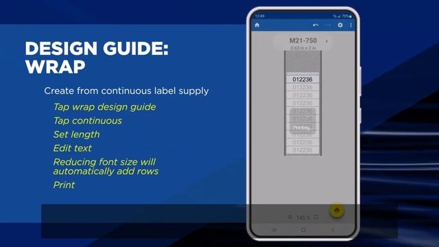 Руководство по оформлению самоламинирующихся этикеток. Приложение Brady Express Labels