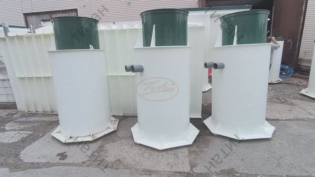 Обзор Ревизионный кессон колодец пластиковый смотровой для канализации и оборудования водоподготовки